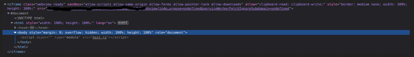 Webviews over ssh session sometimes don't work · Issue #129042 · microsoft/vscode · GitHub