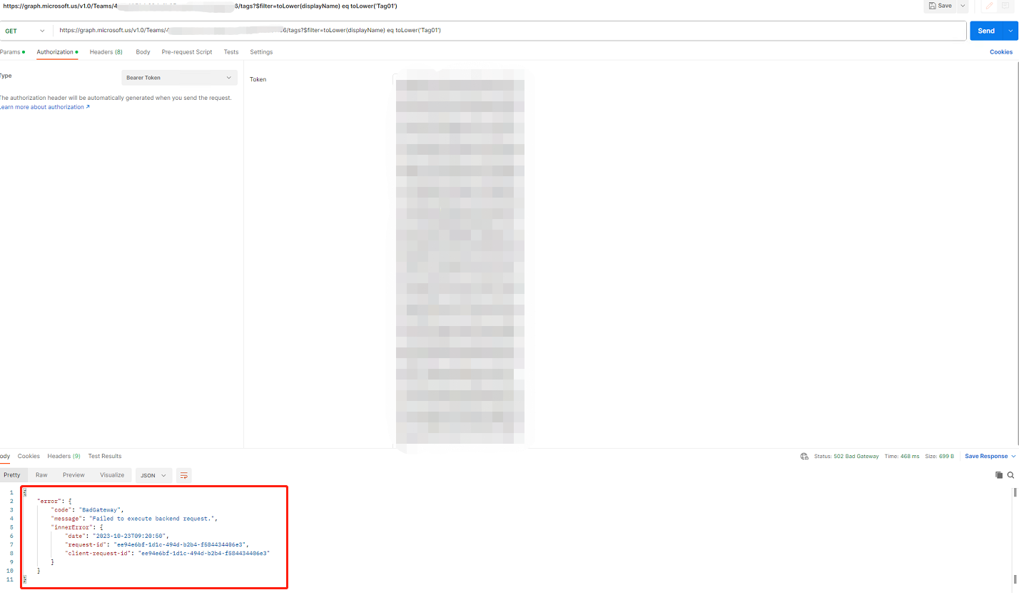 The graph api doesn't work when get tag in US Government High environment · Issue #9290 ...