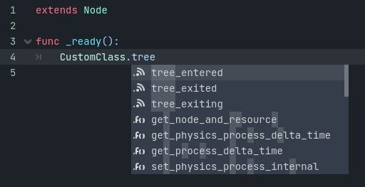 Autocomplete incorrectly suggests non-static members for custom classes · Issue #69928 ...