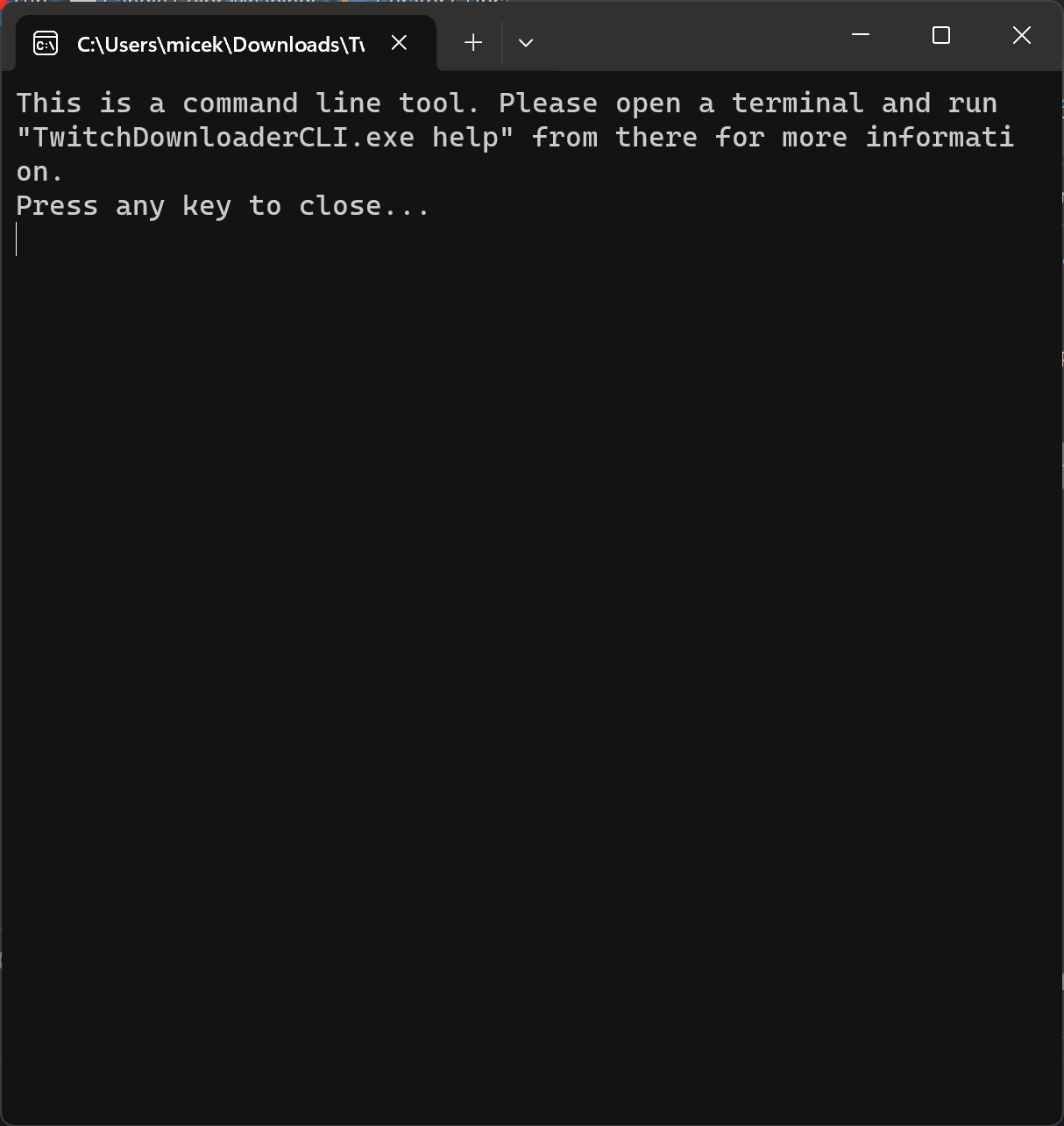 Unsure About How To Use · Issue 871 · Lay295twitchdownloader · Github