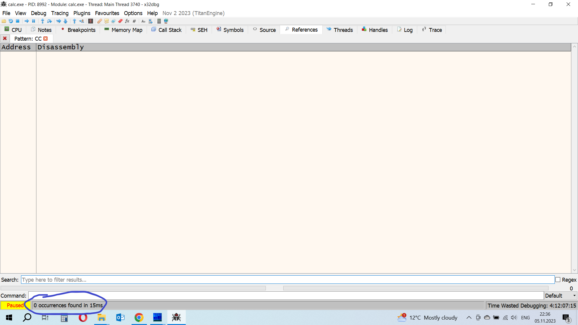 String search stopped working · Issue #3265 · x64dbg/x64dbg · GitHub
