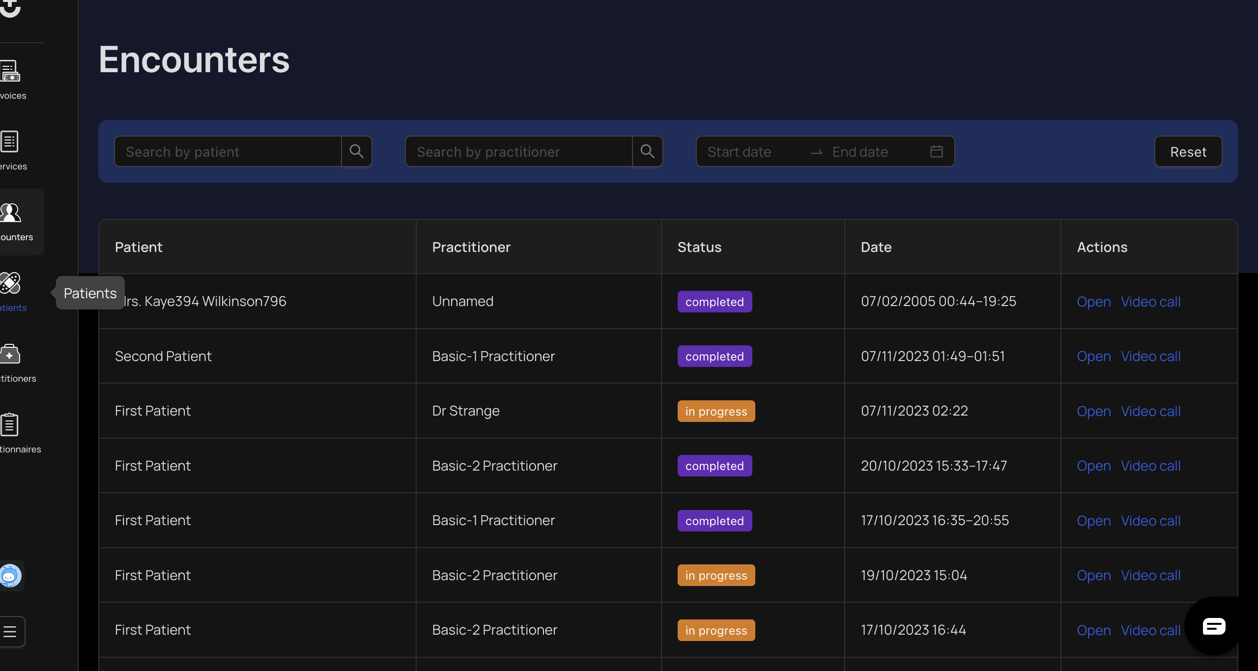 Sidebar Meny Is Scrolable · Issue 208 · Beda Softwarefhir Emr · Github