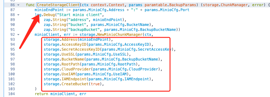 [Bug]: run ./milvus-backup server trigger bug: failed to initial storage client · Issue #126 ...