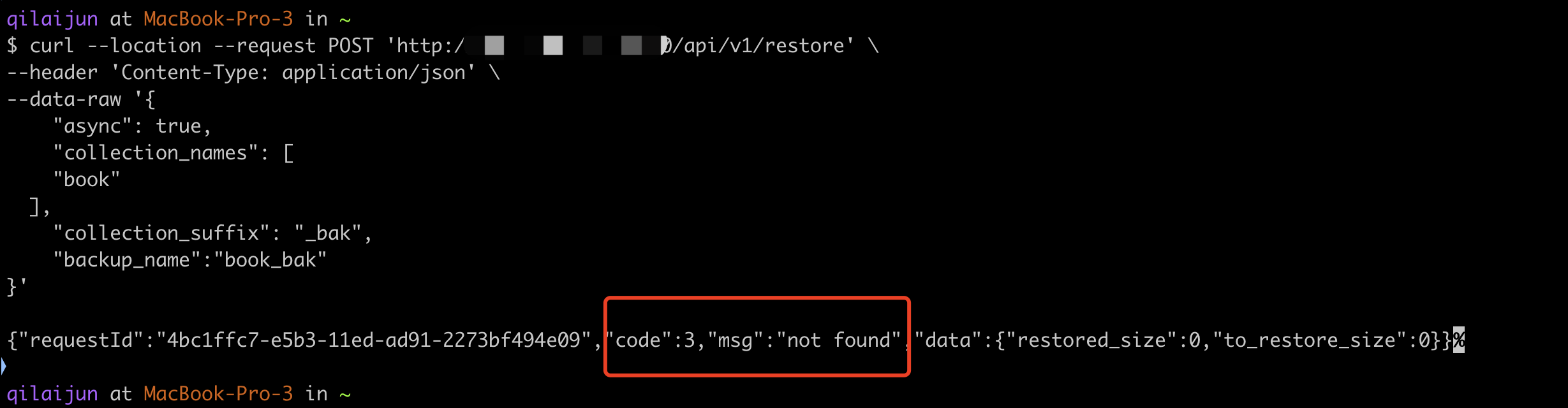 Bug Milvus Backup Can Backup Collection But Can Not Restore In A Cluster · Issue 129 