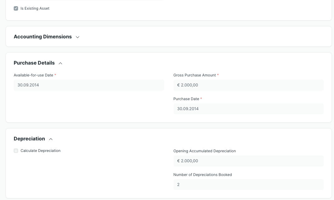 Error while posting depreciation entries · Issue #34045 · frappe ...