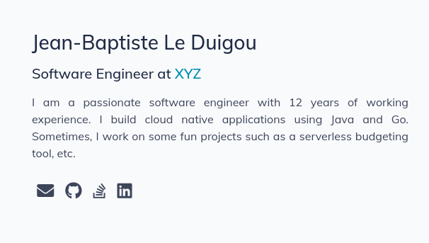 Invalid link to email address in about section · Issue #7 · hugo-toha/toha · GitHub