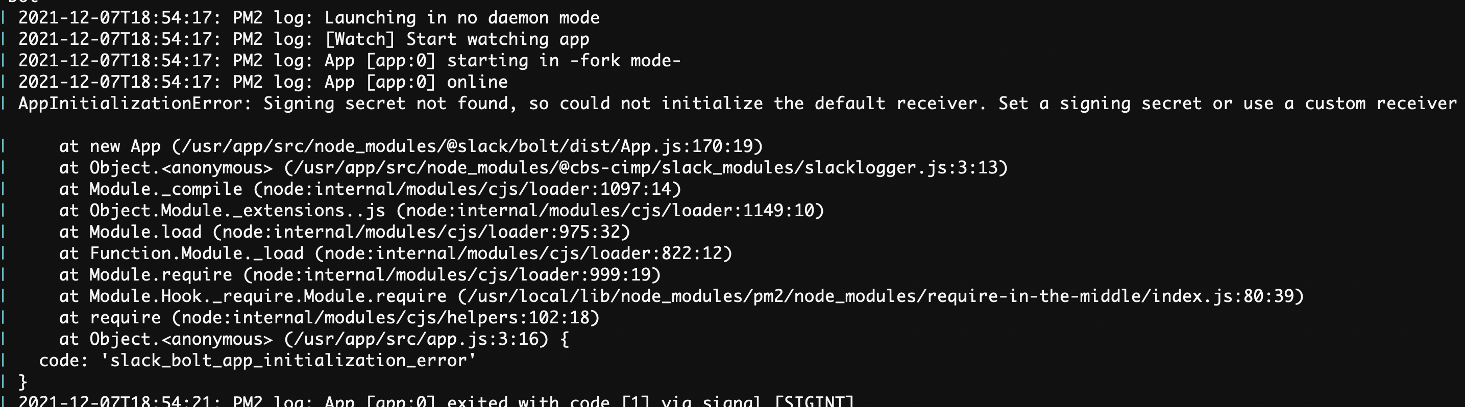 SLACK_SIGNING_SECRET required in environment · Issue #1239 · slackapi/bolt-js · GitHub
