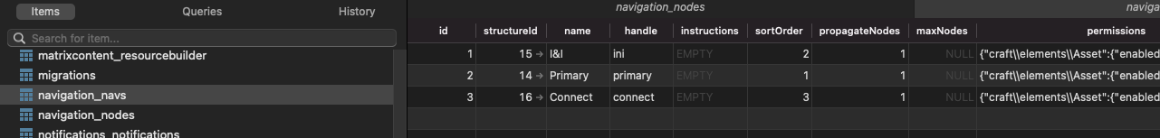 navigation_nodes not migrating with project-config/apply · Issue #258 · verbb/navigation · GitHub