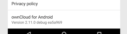 Android 2.11 documentation upgrade · Issue #1323 · owncloud/docs · GitHub