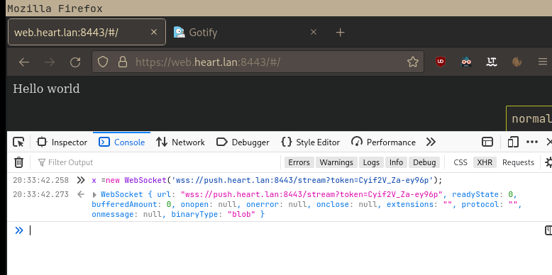 Using stream - websocket - error 403 handshake · Issue #372 · gotify/server · GitHub