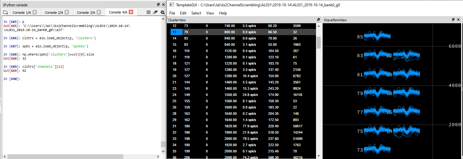 Max amp channel mismatch between units in 'clusters' alf object and phy · Issue #115 · int-brain ...