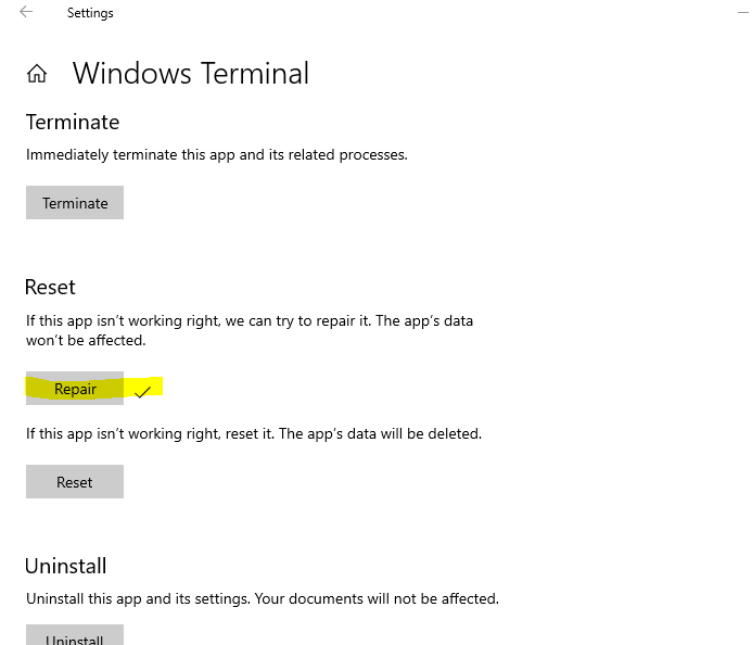 Windows Terminal Quits Immediately On Start · Issue 10248 · Microsoftterminal · Github