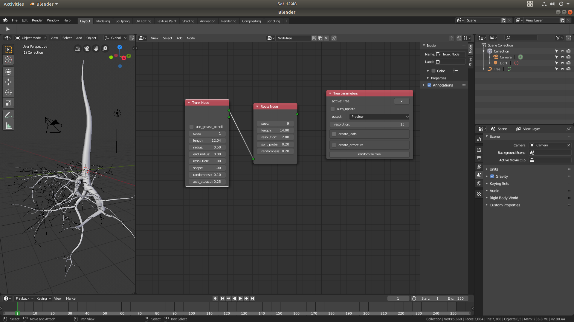 Trunk with Roots throws error when during Final tree creation. · Issue #172 · MaximeHerpin ...