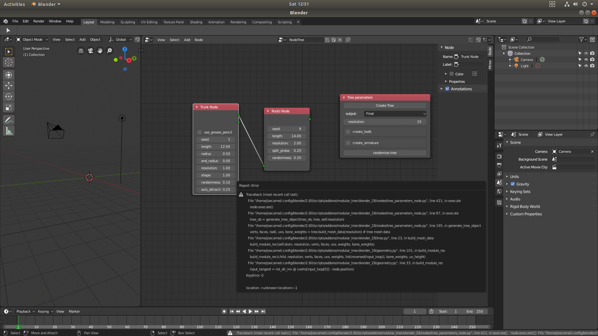 Trunk with Roots throws error when during Final tree creation. · Issue #172 · MaximeHerpin ...