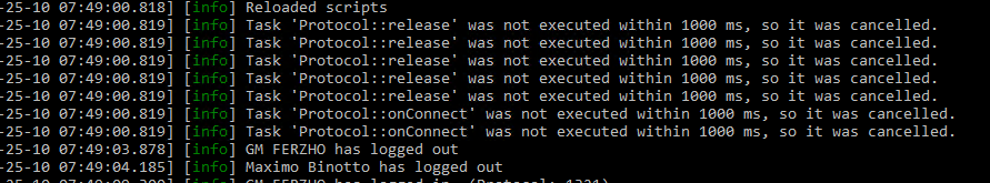 console error · Issue #1745 · opentibiabr/canary · GitHub