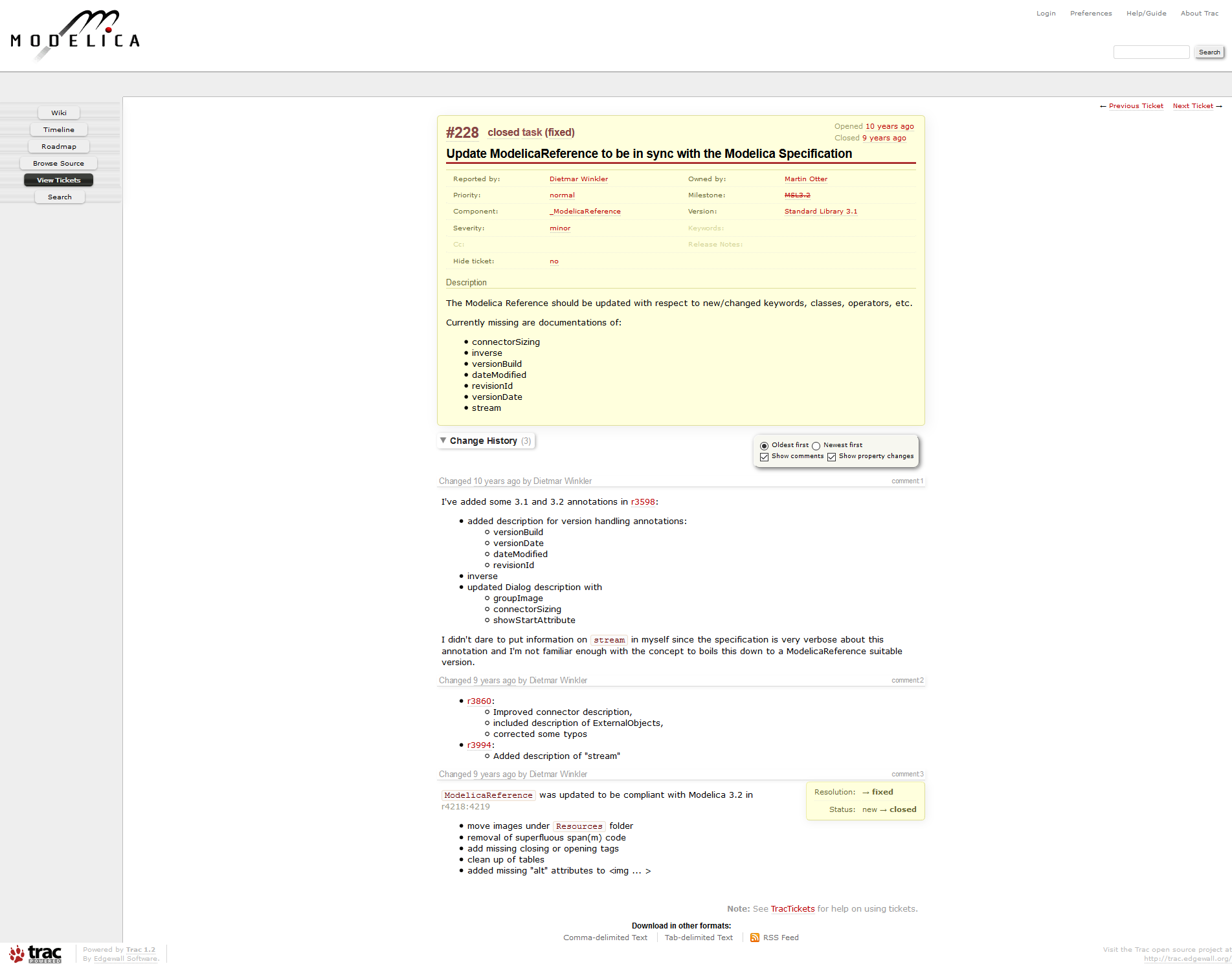 Update ModelicaReference to be in sync with the Modelica Specification ...