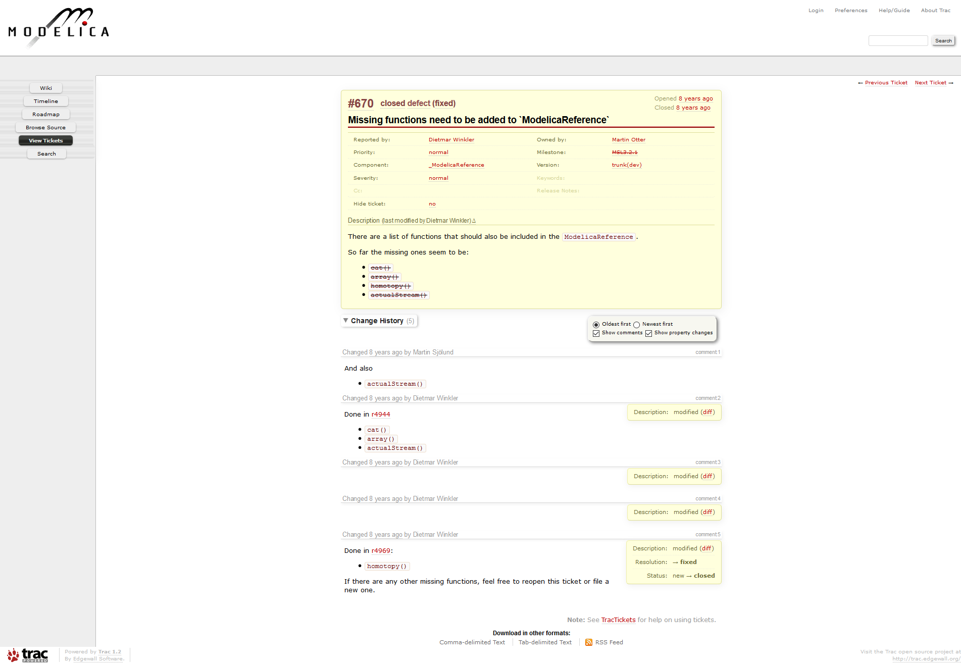 Missing functions need to be added to `ModelicaReference` · Issue #670 ...