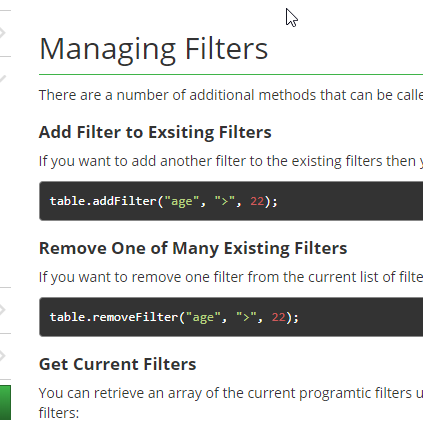 Setting Filters · Issue #2771 · olifolkerd/tabulator · GitHub