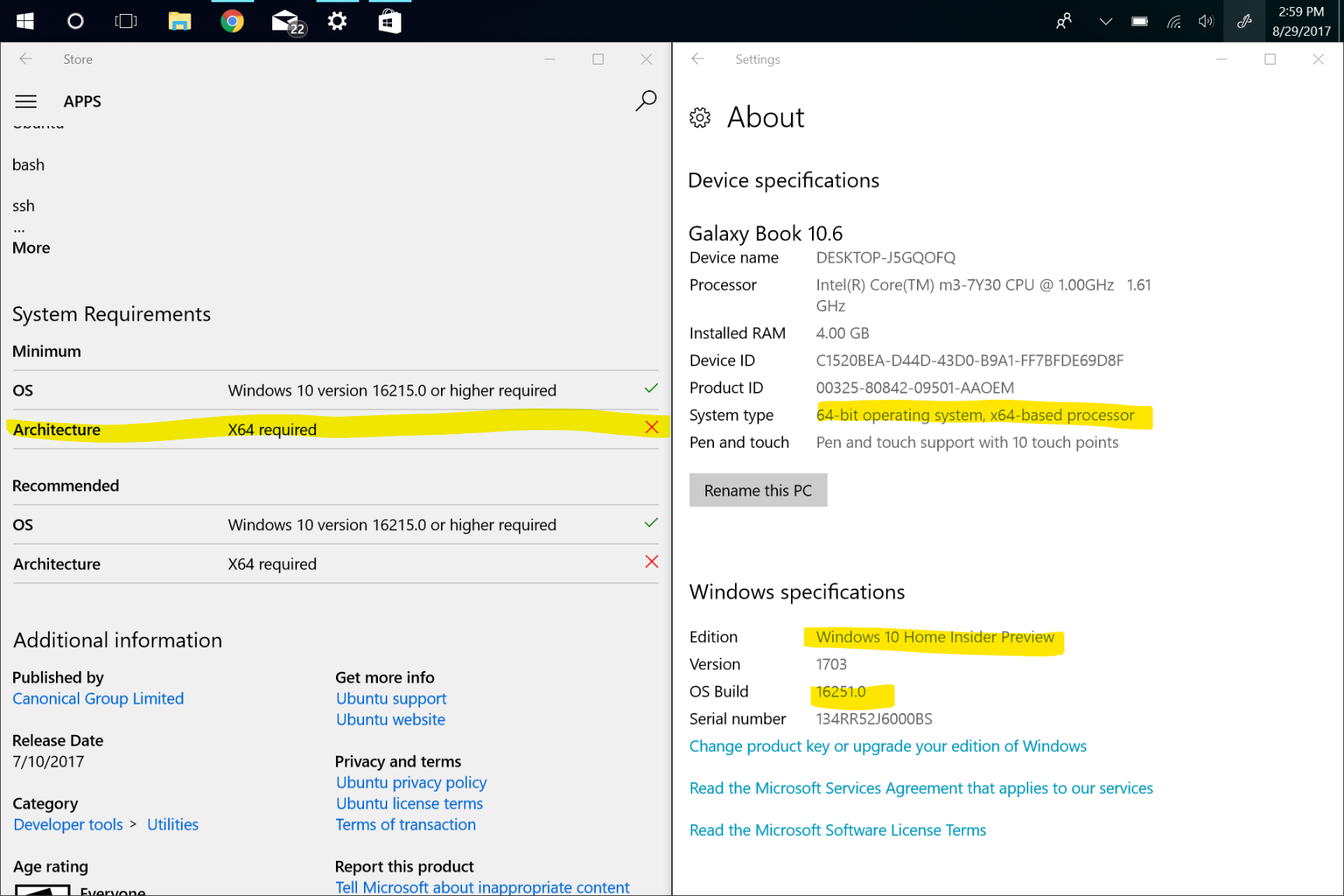 Unable to install WSL on supported device · Issue #2458 · microsoft/WSL · GitHub