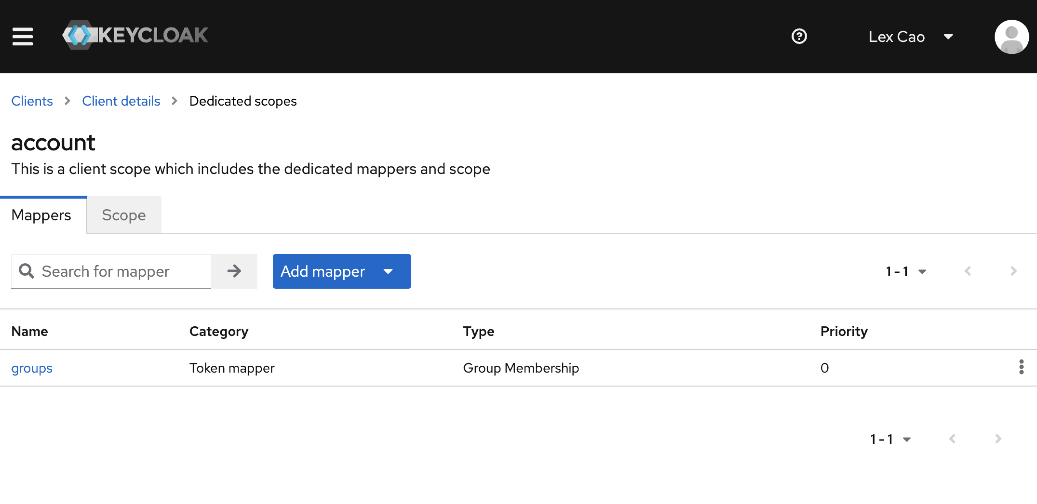 The predefined mapper "groups" is predefined incorrectly · Issue #14516 · keycloak/keycloak · GitHub