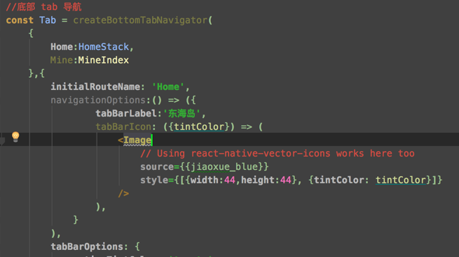 How To Use Tabbaricon Why Tell React Is Not Undefind · Issue 5172 · React Navigation React