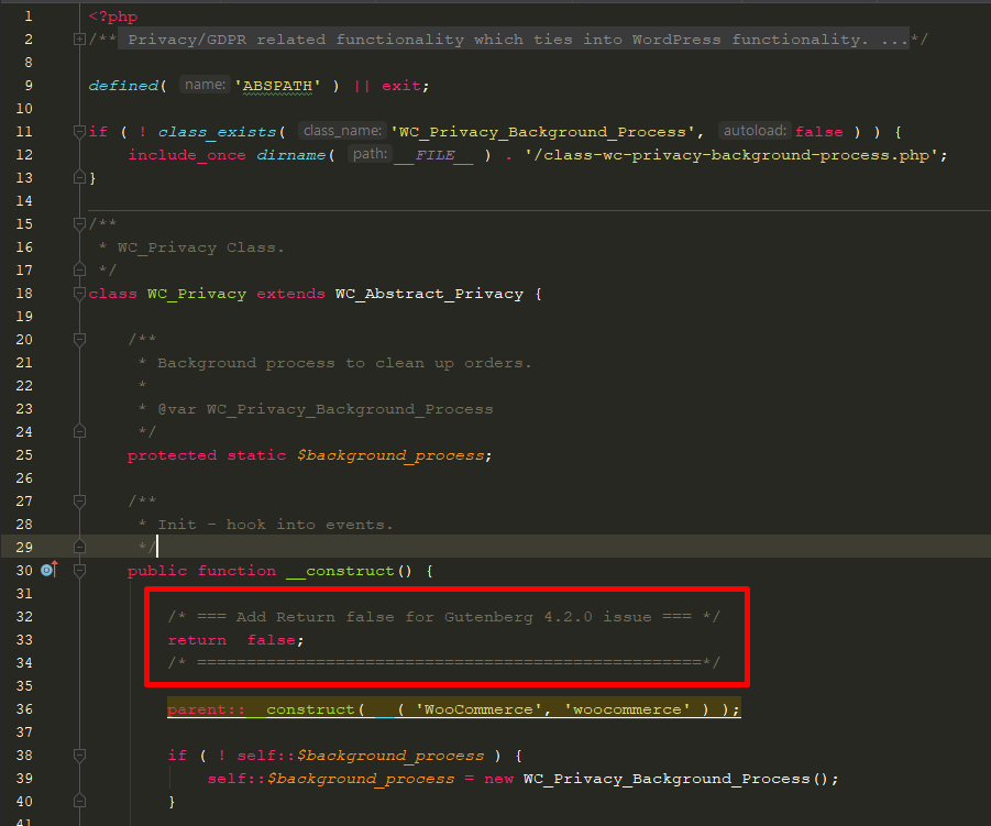 Unable to save post if WooCommerce plugin is enabed · Issue #11800 · WordPress/gutenberg · GitHub