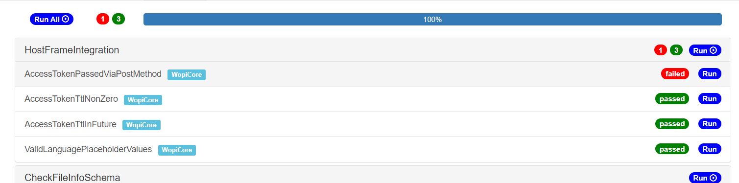 Regarding Interactive WOPI validation URL AccessTokenPassedViaPostMethod fails in ...