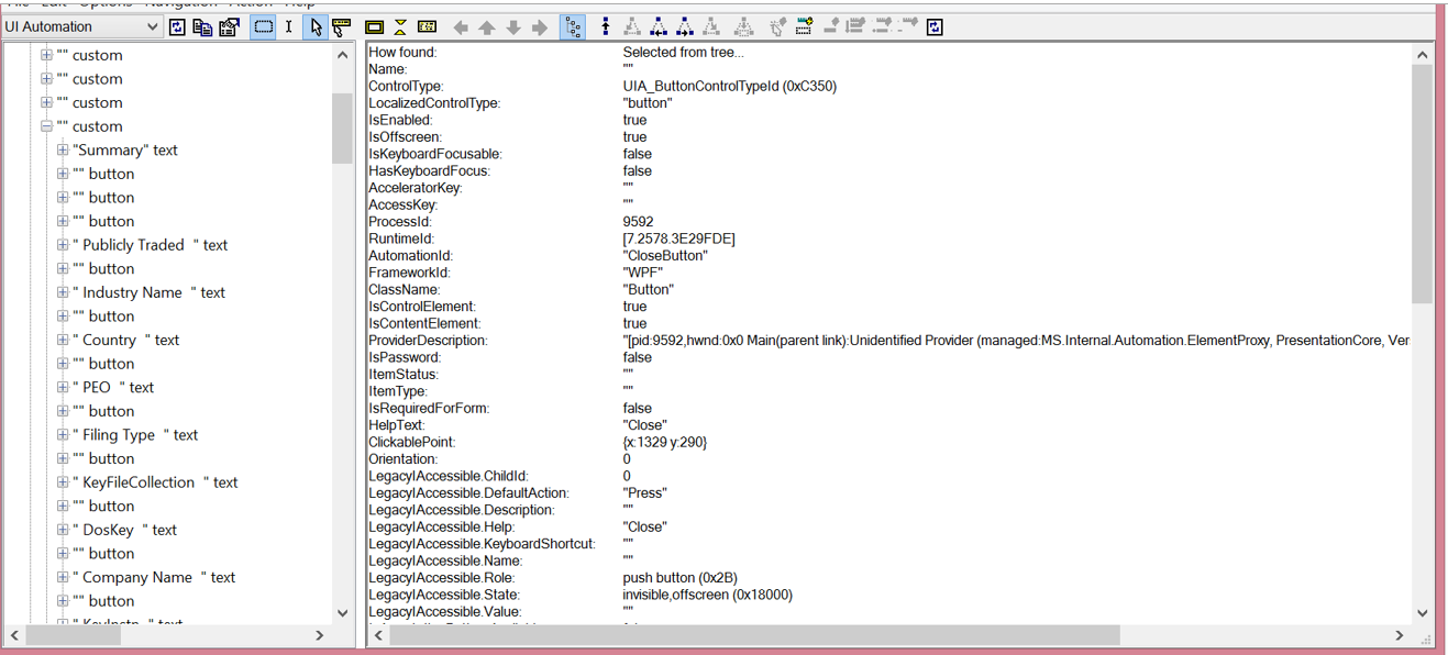 Unable to get Elements for below structure of table · Issue #715 · pywinauto/pywinauto · GitHub