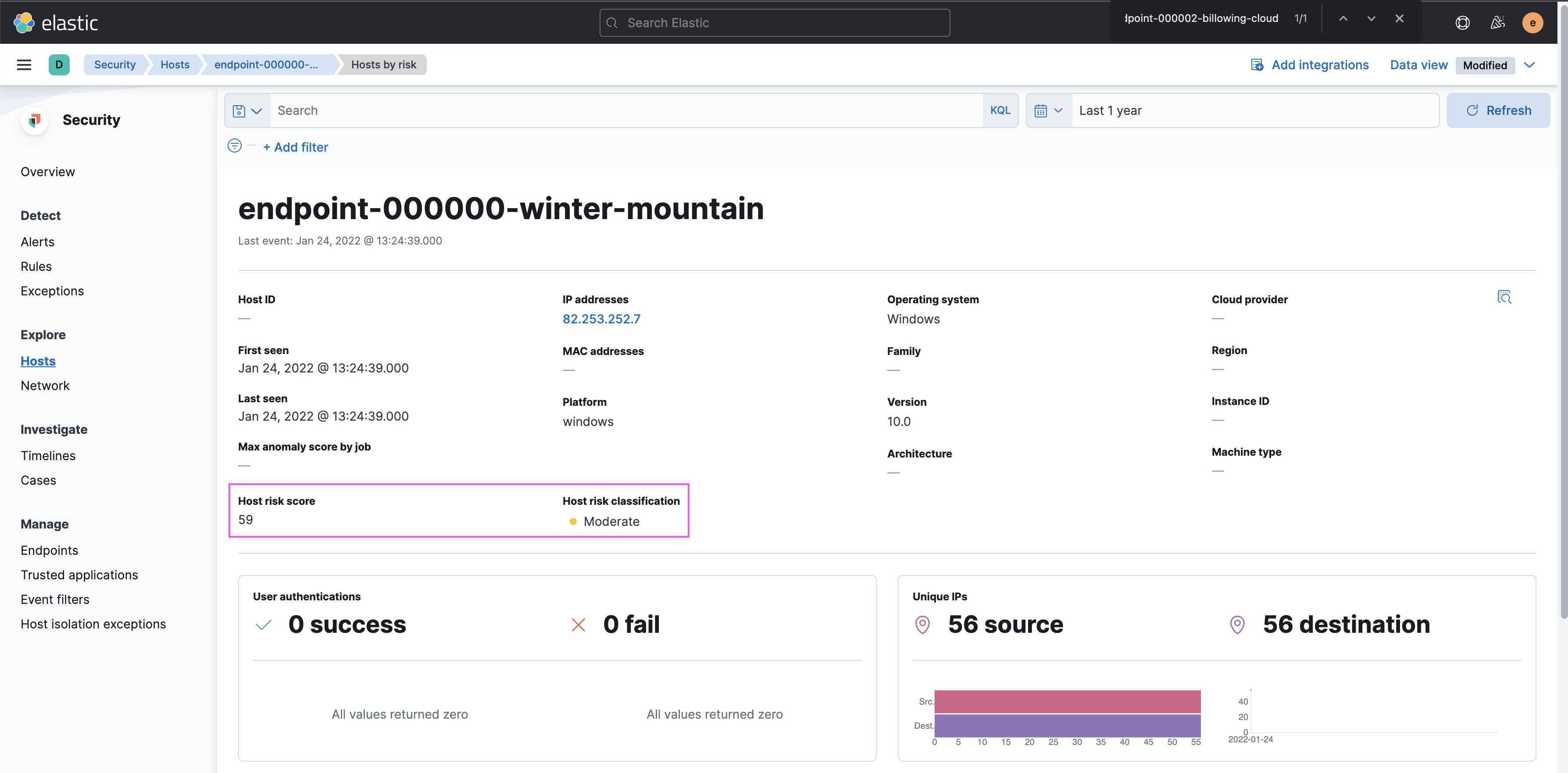 [DOCS] Update to Host Risk Score docs · Issue #1436 · elastic/security-docs · GitHub