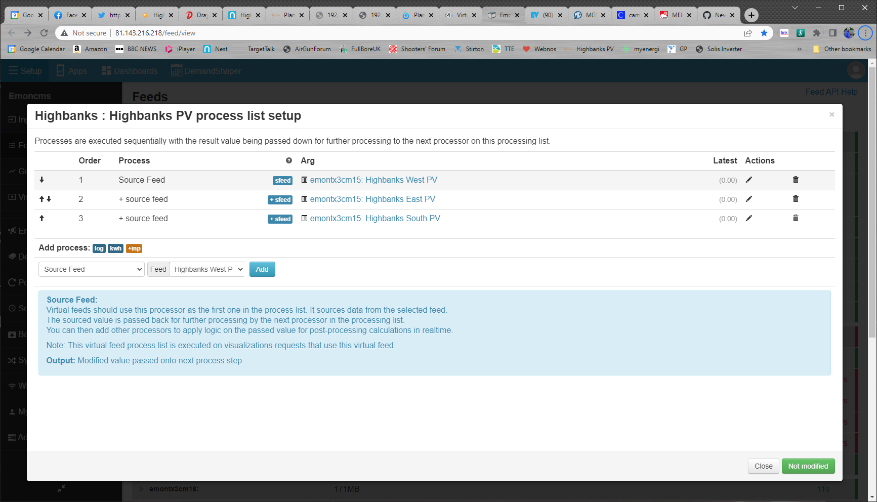 Virtual feeds always zero · Issue #1831 · emoncms/emoncms · GitHub Virtual feeds always zero · Issue #1831 · emoncms/emoncms · GitHub