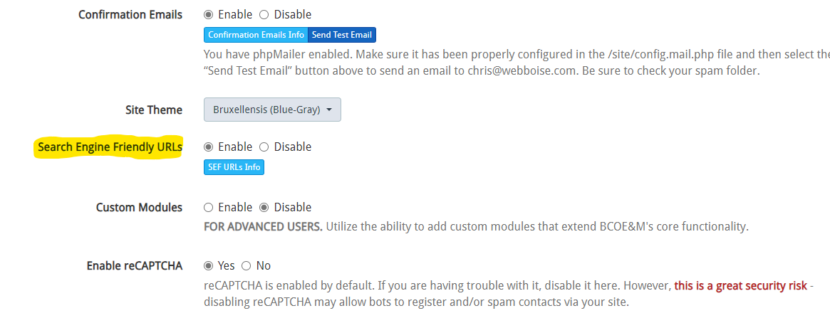 Version 2.5.0.2 Seach Engine Friendly URLs Not Enabling · Issue #1441 · geoffhumphrey ...