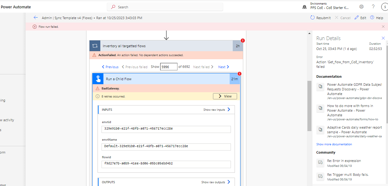 [CoE Starter Kit - BUG] ISSUE TITLE · Issue #6945 · microsoft/coe-starter-kit · GitHub
