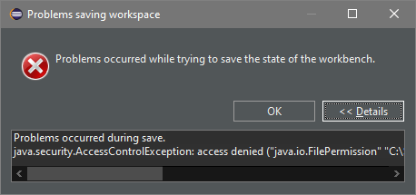 SaveManager: ForkJoinPool used for parallel workspace save does not play well with potentially ...
