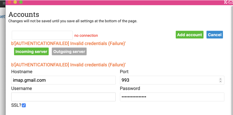 GMAIL - b'[AUTHENTICATIONFAILED] Invalid credentials (Failure)' · Issue ...