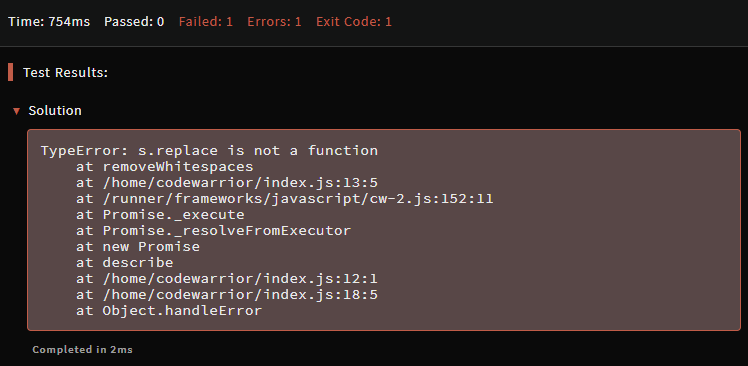 Node 10 error messages becomes very ugly if error comes from outside of a `it` block · Issue ...