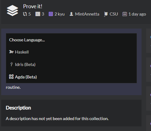 "Train now" button on collection not working · Issue #1320 · codewars/codewars.com · GitHub