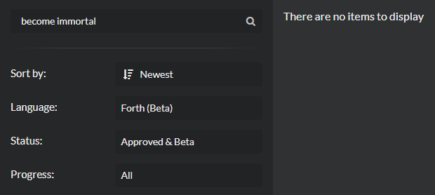 Language version exists after a translation but does not show up when filtered by language in ...