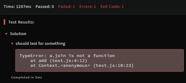 JS line number is now offset from the actual line number · Issue #779 · codewars/codewars-runner ...