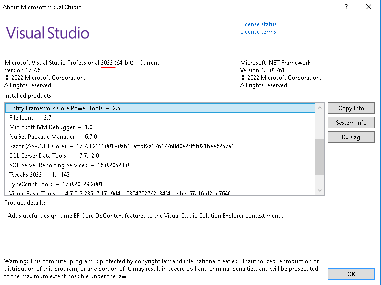"Not Supported" · Issue #1988 · ErikEJ/EFCorePowerTools · GitHub