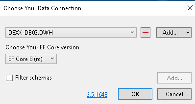 "Not Supported" · Issue #1988 · ErikEJ/EFCorePowerTools · GitHub