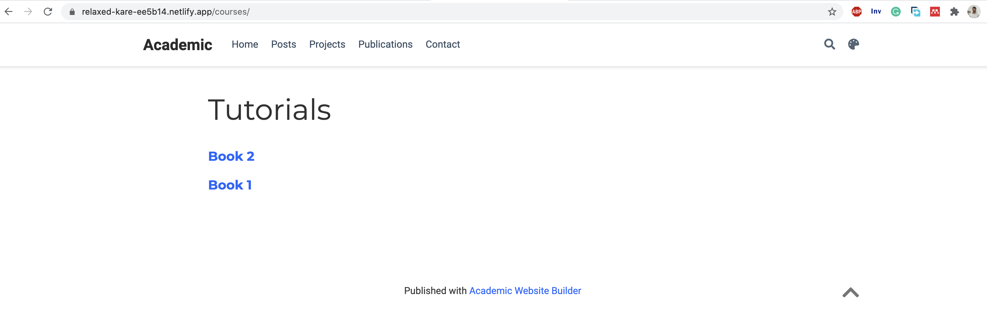 Side-menu for a Book shows links from other books as well · Issue #1803 · HugoBlox/hugo-blox ...