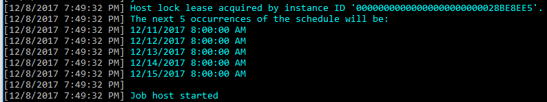 Timer Trigger Cron Expression Invalid · Issue 2210 · Azureazure Functions Host · Github