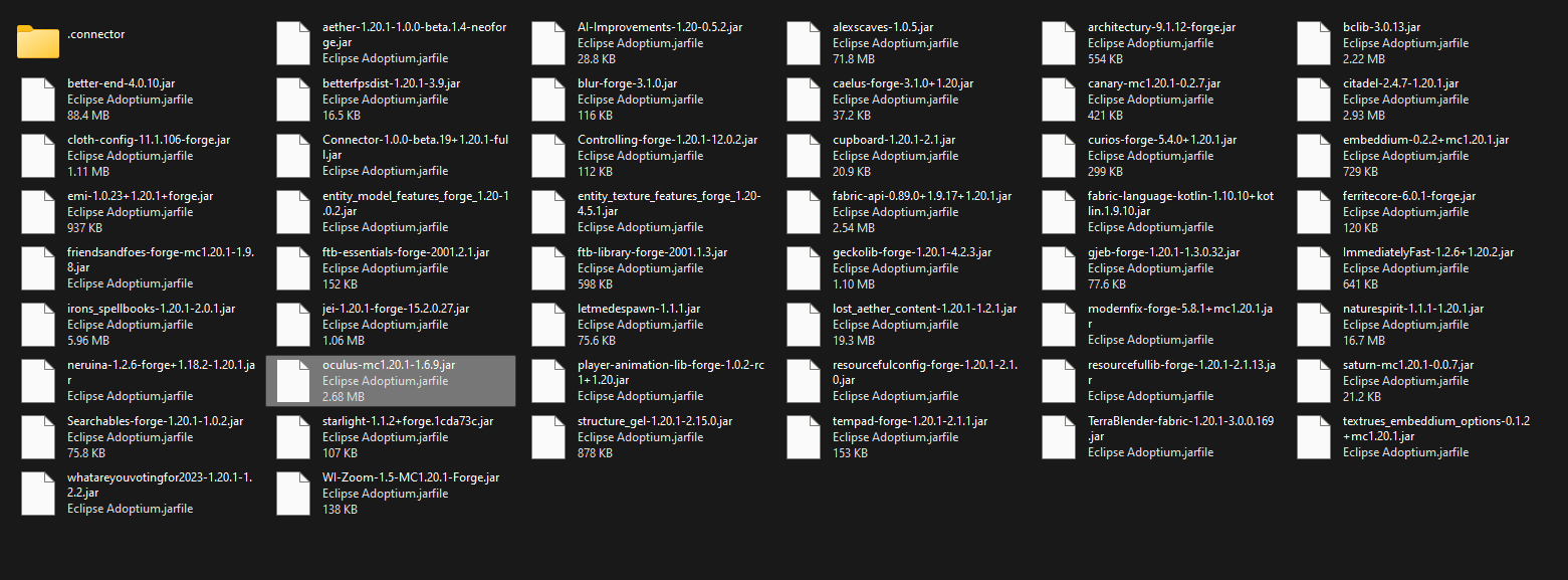Black screen in magnetic caves when using Oculus · Issue #369 · AlexModGuy/AlexsCaves · GitHub
