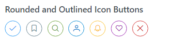 Rounded Outline Icon only buttons are neither rounded nor outline · Issue #9150 · primefaces ...