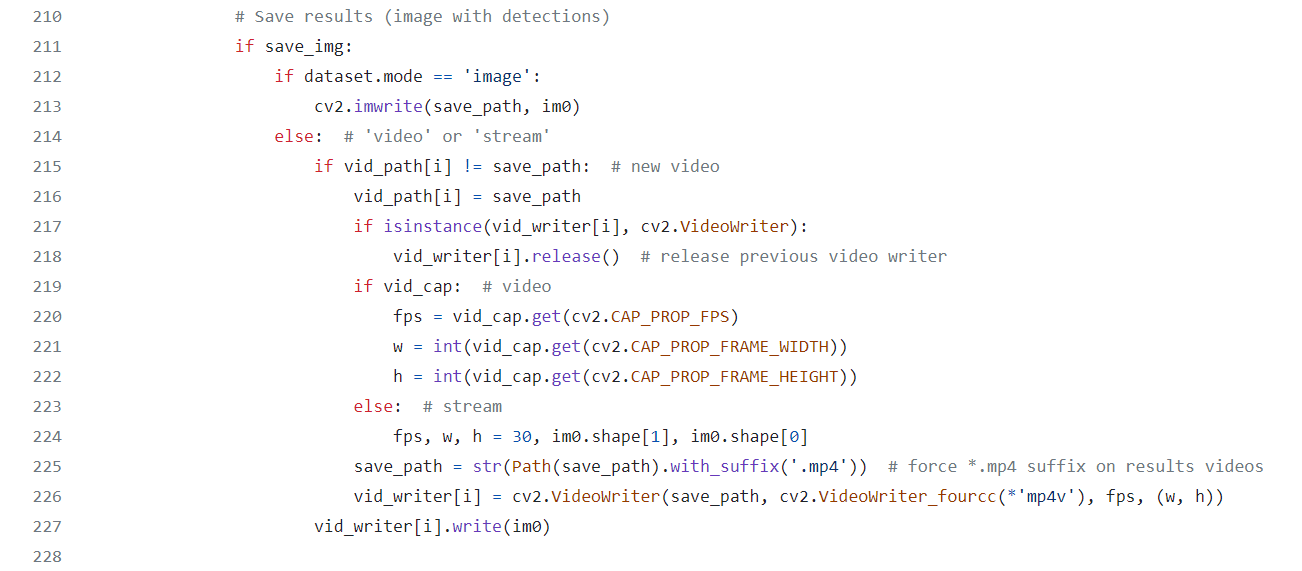 How To Save Image As A Result With Bounding Box From Stream Or Web Cam Video As Input · Issue