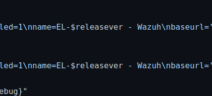Fix scaping character in $releasever variable - unattended script · Issue #897 · wazuh/wazuh ...