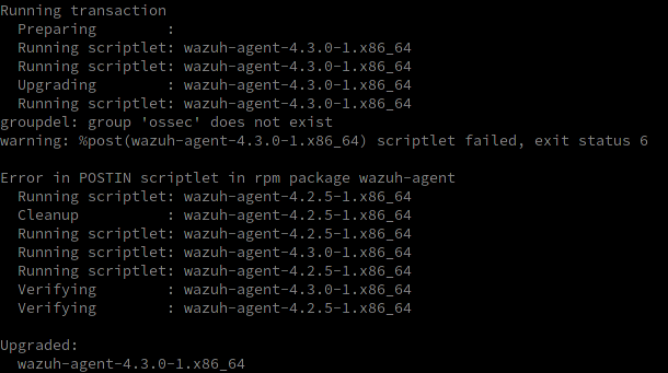 Unknown group id ossec in solaris 11 4.3 package generation · Issue ...