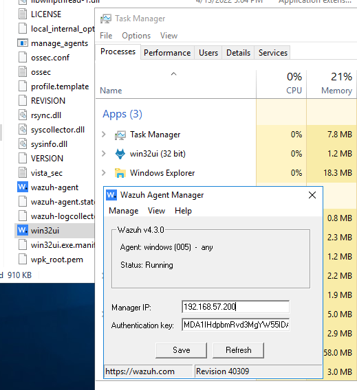 Task manager show old wazuh logo after windows wpk upgrade · Issue ...