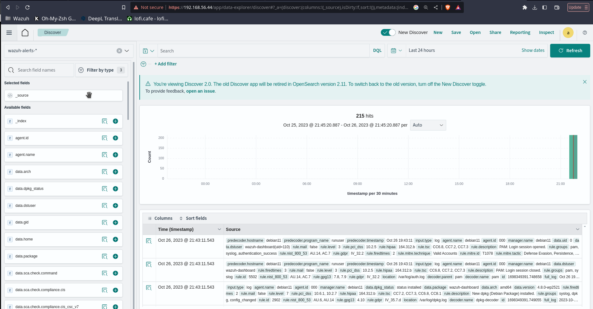Bump Wazuh dashboard to OpenSearch Dashboards 2.10.0 · Issue #2521 ...