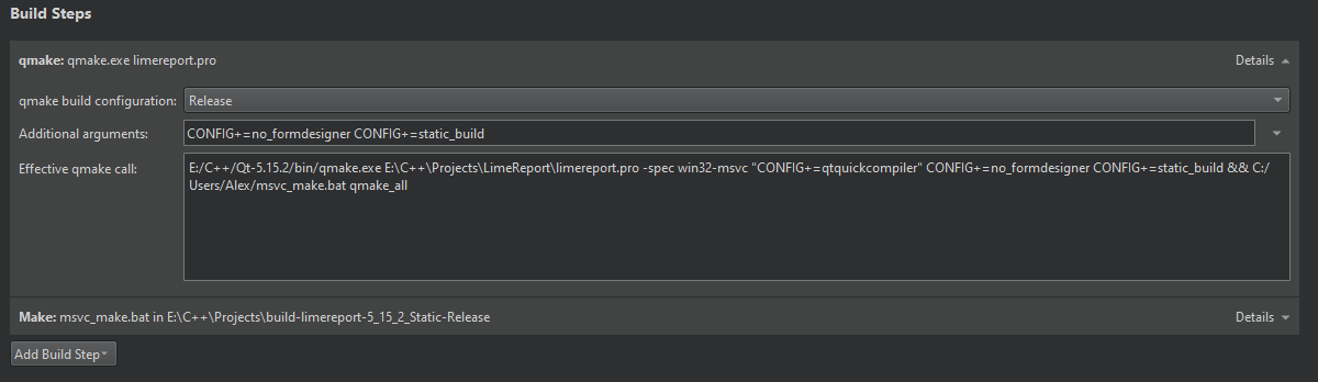 static build problem · Issue #393 · fralx/LimeReport · GitHub